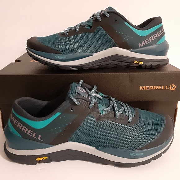 Merrell | Shoes | Merrell Womens Trail Shoes Blue Athletic Hiking ...